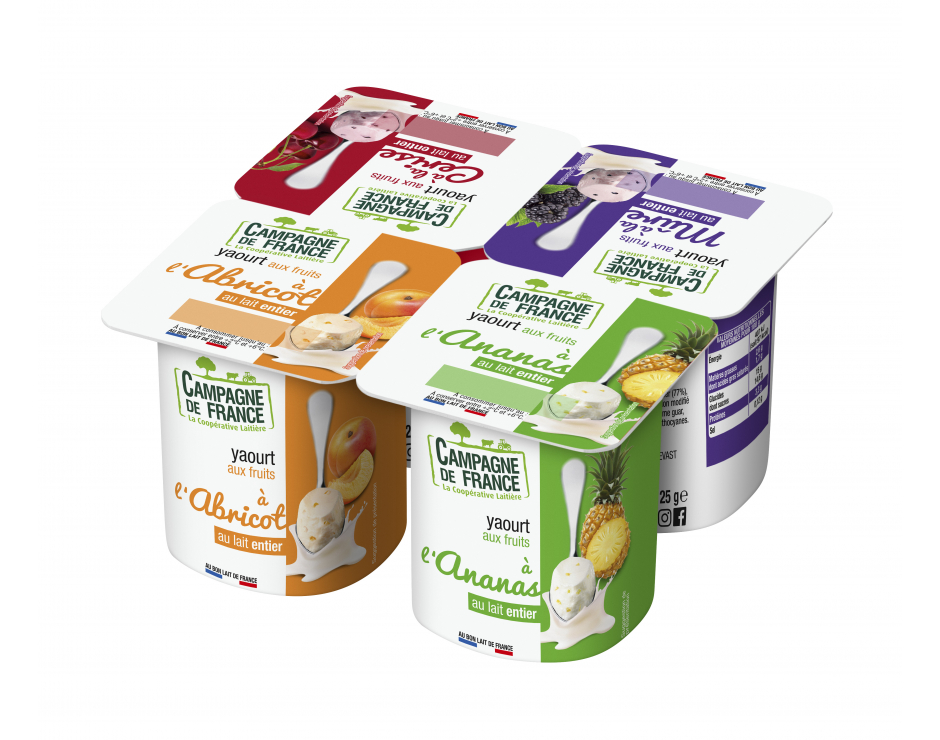 Yaourt aux fruits lait entier CAMPAGNE DE FRANCE | Campagne de France