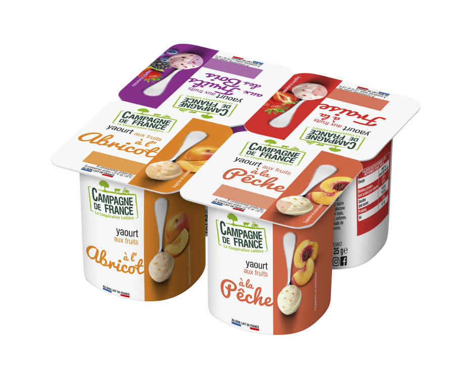 Yaourt aux fruits 1/2 écrémé CAMPAGNE DE FRANCE | Campagne de France