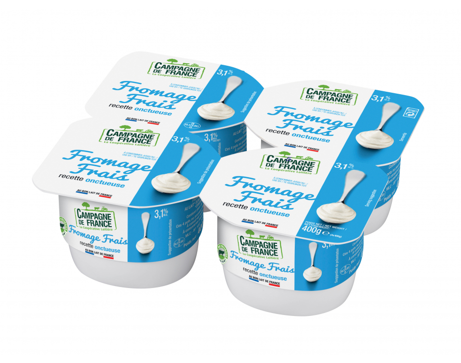 Fromage frais nature 3,1%MG CAMPAGNE DE FRANCE | Campagne de France